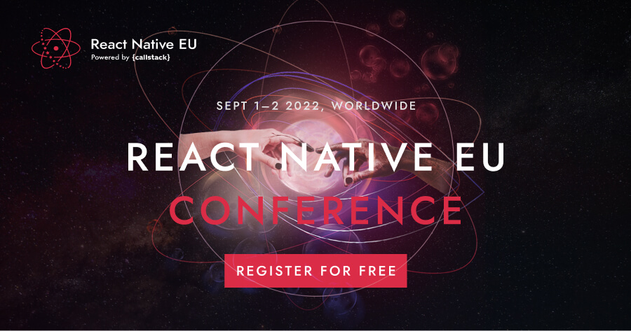 React Native EU Conference 2022 - Virtual Edition
